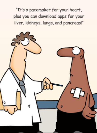 OK, ADC comedians....I need pacemaker jokes!