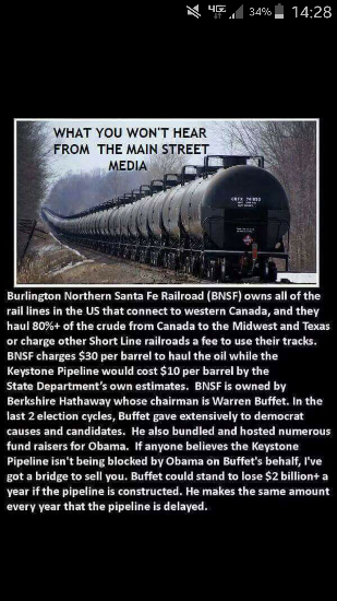 The real reason the XL Keystone pipeline was rejected