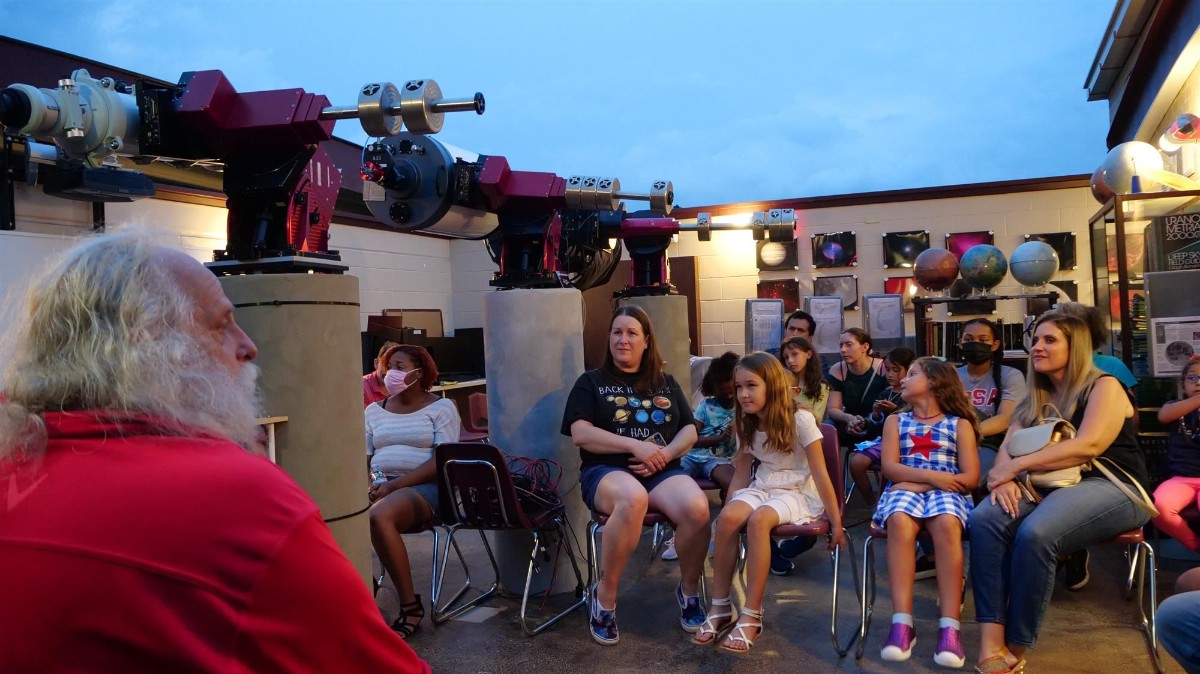 A NIGHT AT THE OBSERVATORY