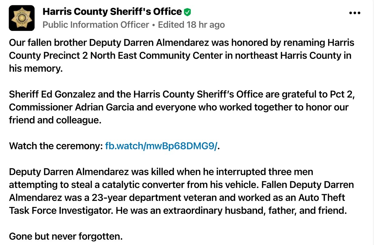 Deputy Darren Almendarez