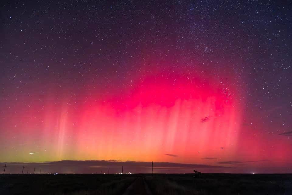 G3 solar storm photos in Amarillo