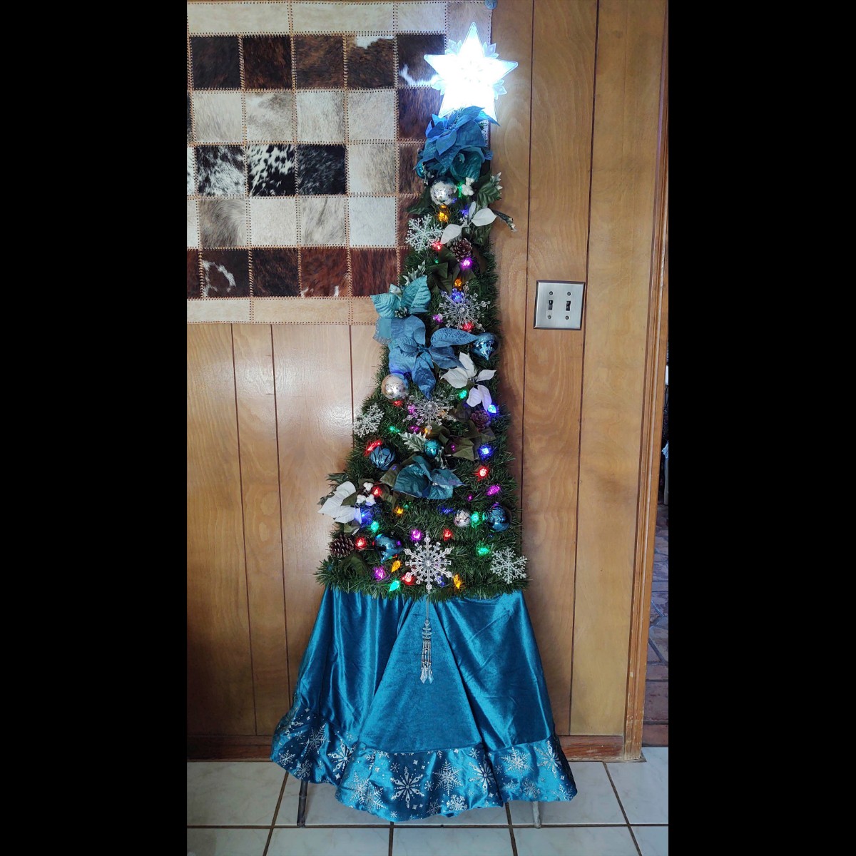 Flat Redneck Christmas Tree