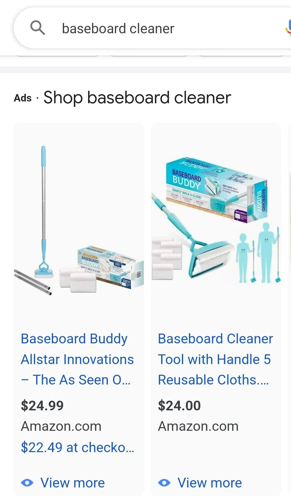 Best baseboard cleaner?