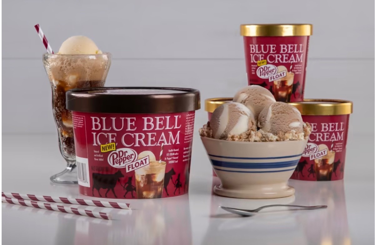 Blue Bell reveals its mystery new flavor -- a pairing with an ic
