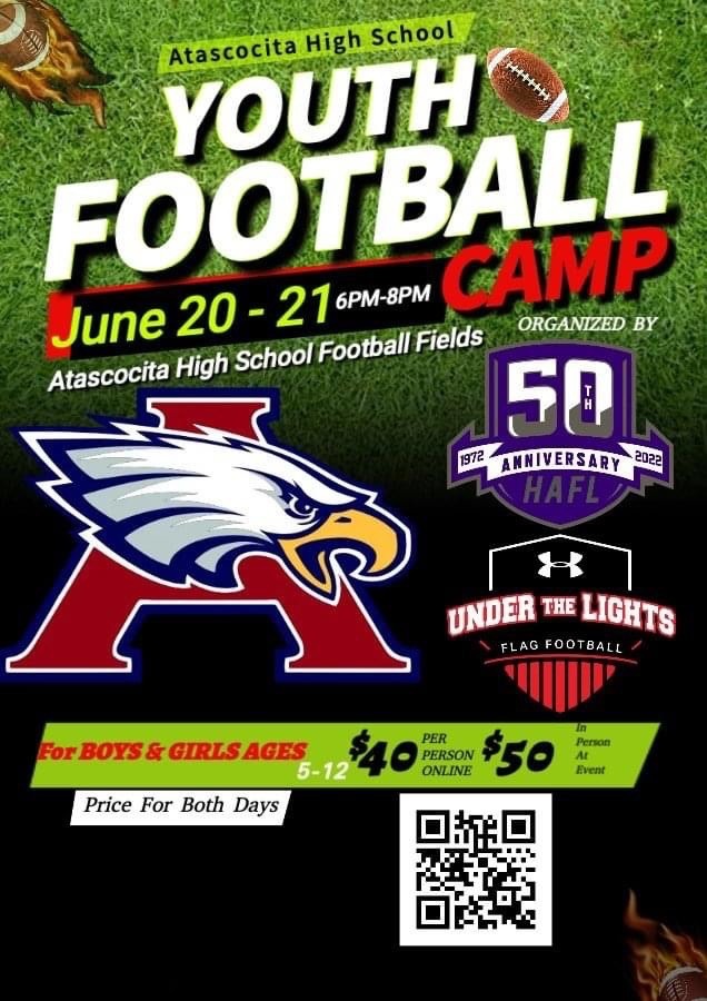 AHS + HAFL Youth Football Camp