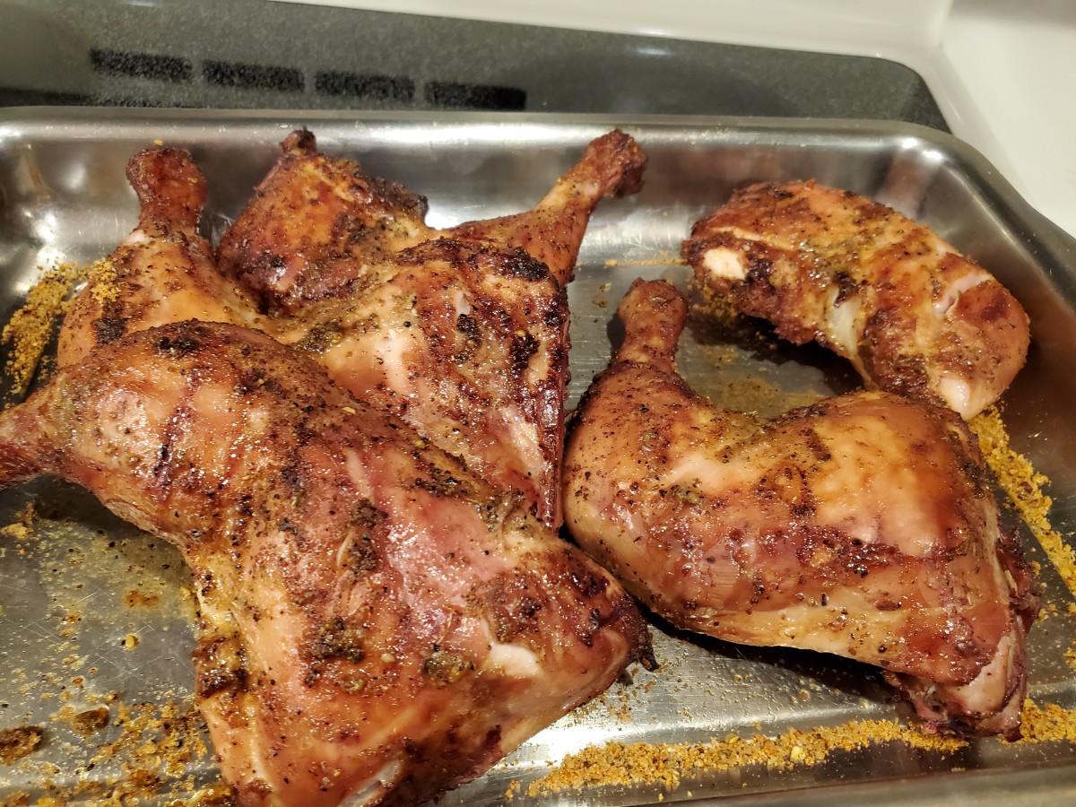 Been playing with the skinless chicken leg quarters on the smoke
