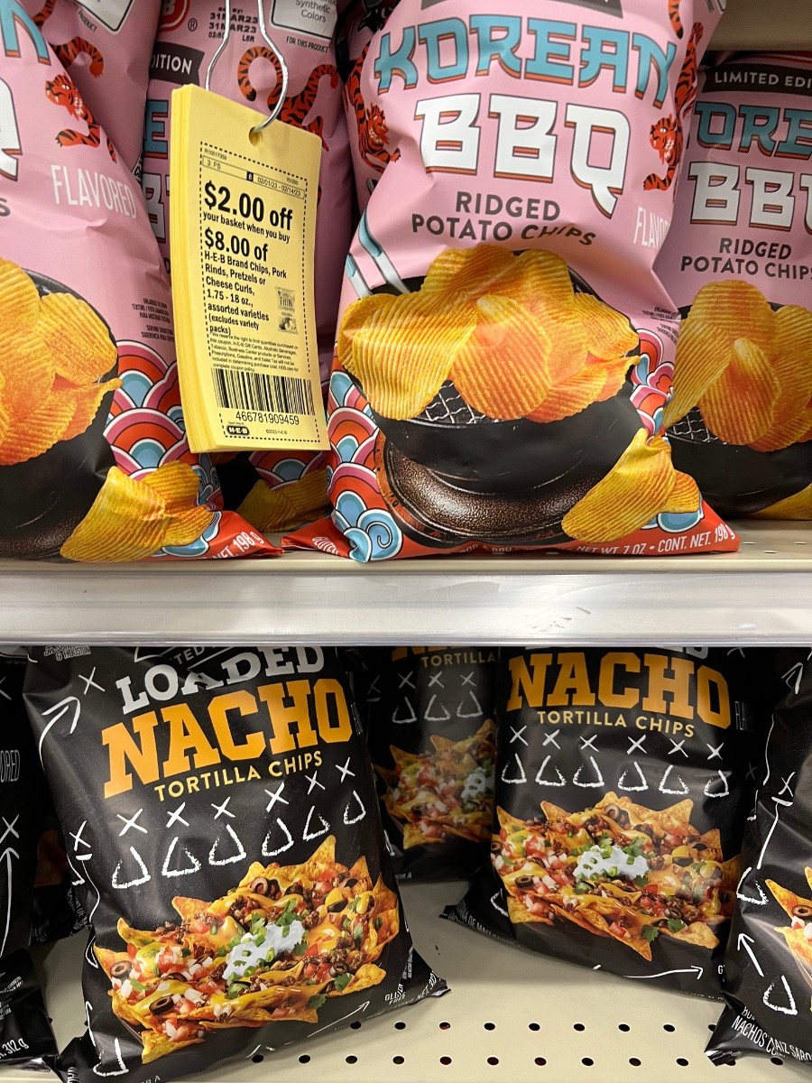 Newest H E B chips