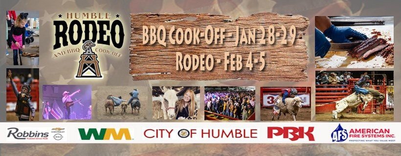 Sign up to volunteer at the Humble Rodeo & BBQ Cook-Off!