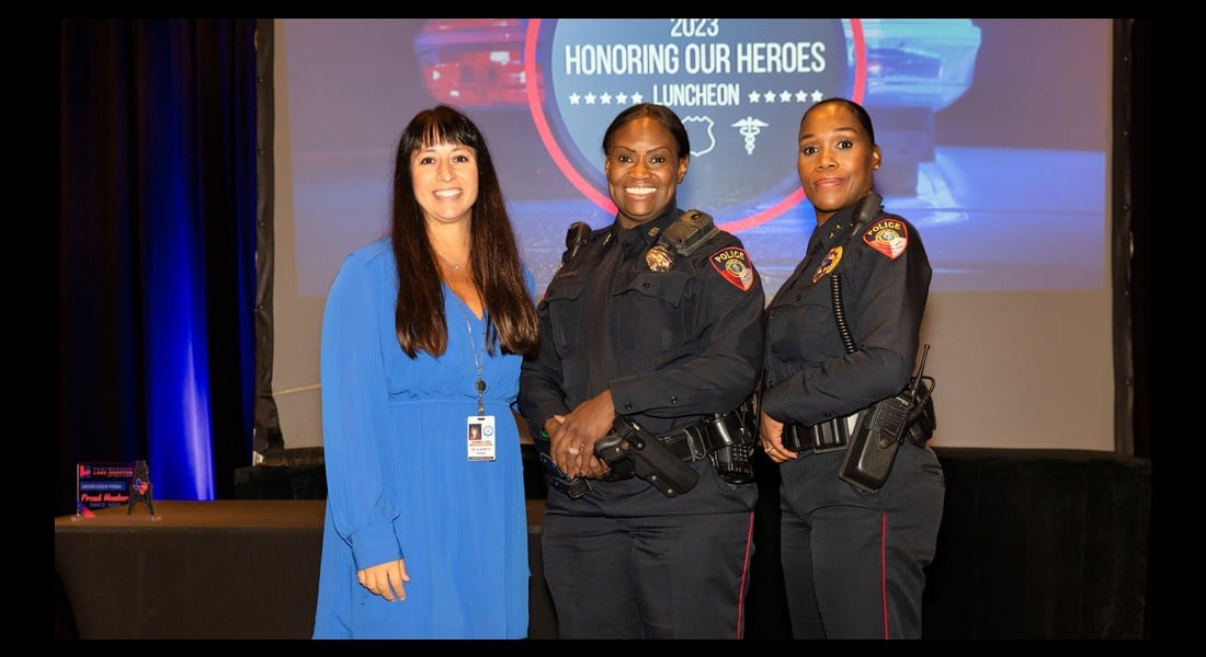 Bridget Halladay Honored as Humble ISD Officer of the Year